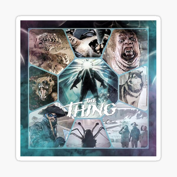 "The Thing" Sticker for Sale by DeviousBeanz | Redbubble