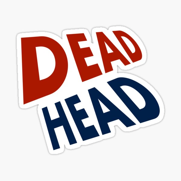 "Dead Head Reversal Colors" Sticker for Sale by SpaceQueenKee | Redbubble