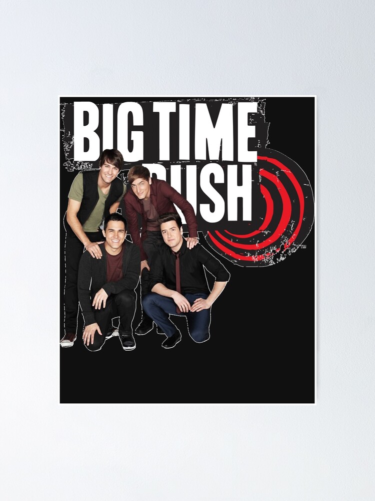 "Big Time Rush-Logo und Mitglieder" Poster von AbrahamDwyer32 | Redbubble