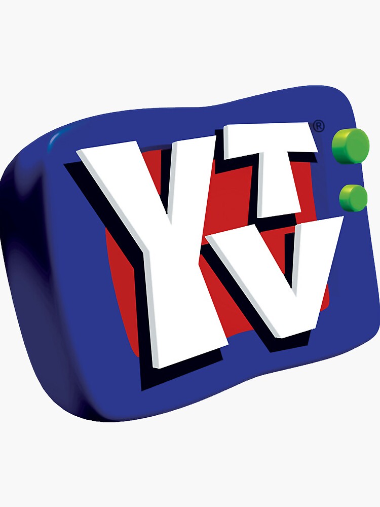 "YTV logo" Sticker for Sale by NancydBarry | Redbubble