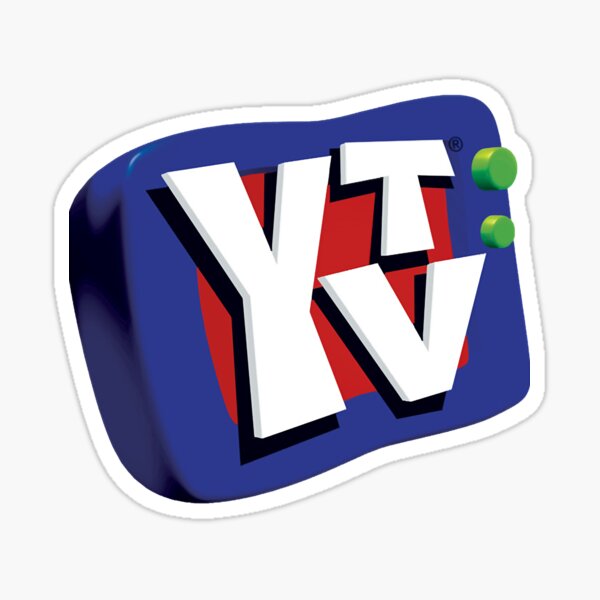 "YTV logo" Sticker for Sale by NancydBarry | Redbubble