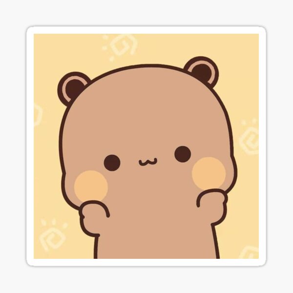 "Cute Dudu Is Taking A Picture" Sticker for Sale by gingersweet | Redbubble