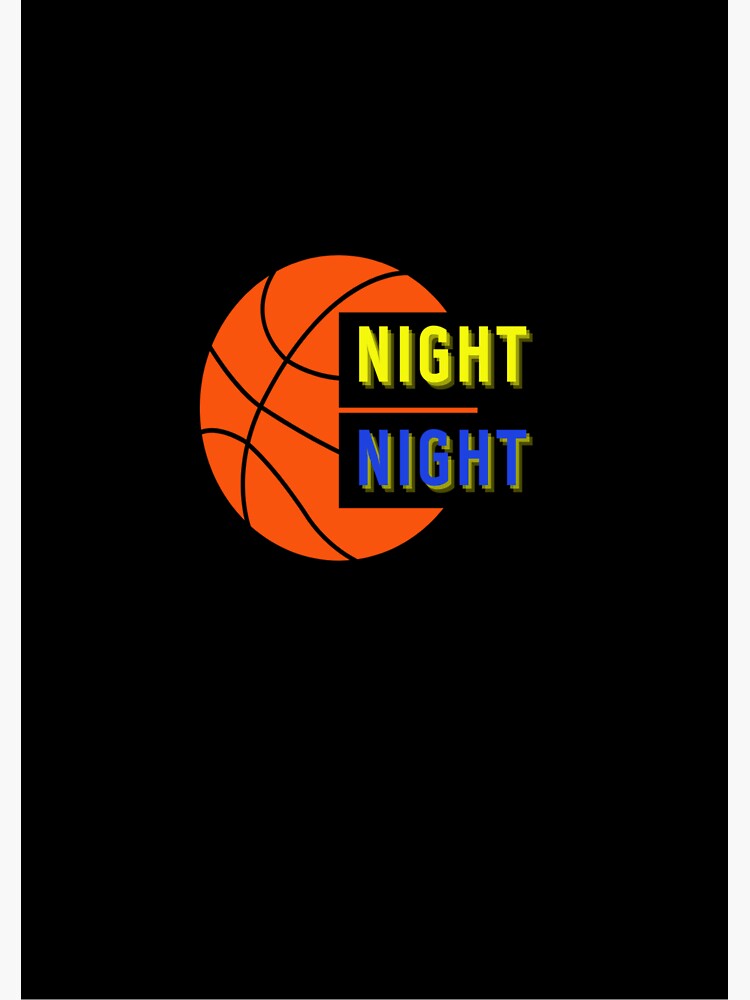 "steph curry night night basketball" Sticker for Sale by fuffylaughy ...