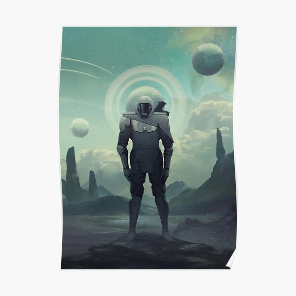 "Murderbot" Poster for Sale by neatcookie | Redbubble