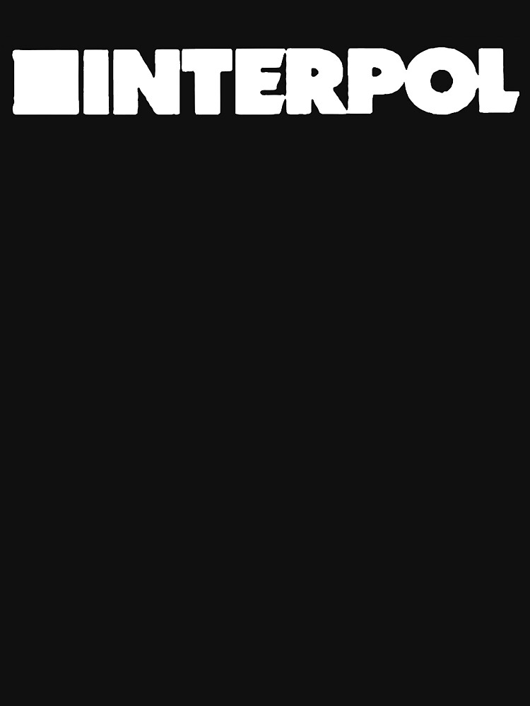 Camiseta «Sudadera con capucha y banda Interpol» de Harris189 | Redbubble