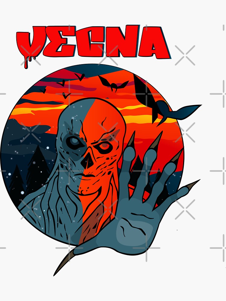 "Vecna. Stranger Things Season 4" Sticker for Sale by natysik111188 ...