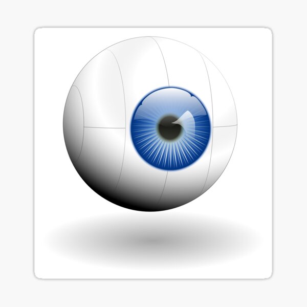"Levitating Eyeball" Sticker by spacephantom | Redbubble