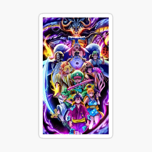 "one piece crew" Sticker for Sale by ahmadsalmajali | Redbubble