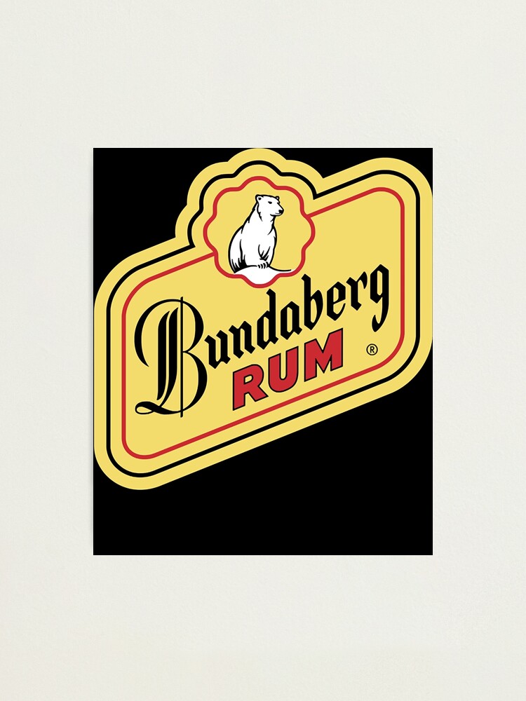 "bundaberg rum logo" Photographic Print for Sale by SioneMaka | Redbubble