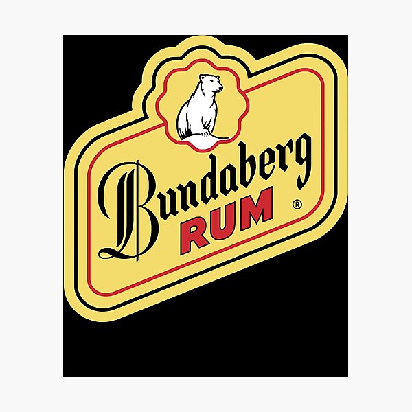 "bundaberg rum logo" Photographic Print for Sale by SioneMaka | Redbubble