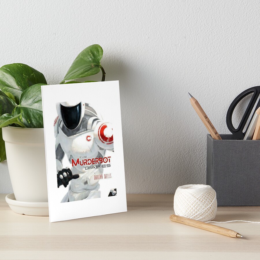 "Murderbot " Poster for Sale by collinsdrawings | Redbubble