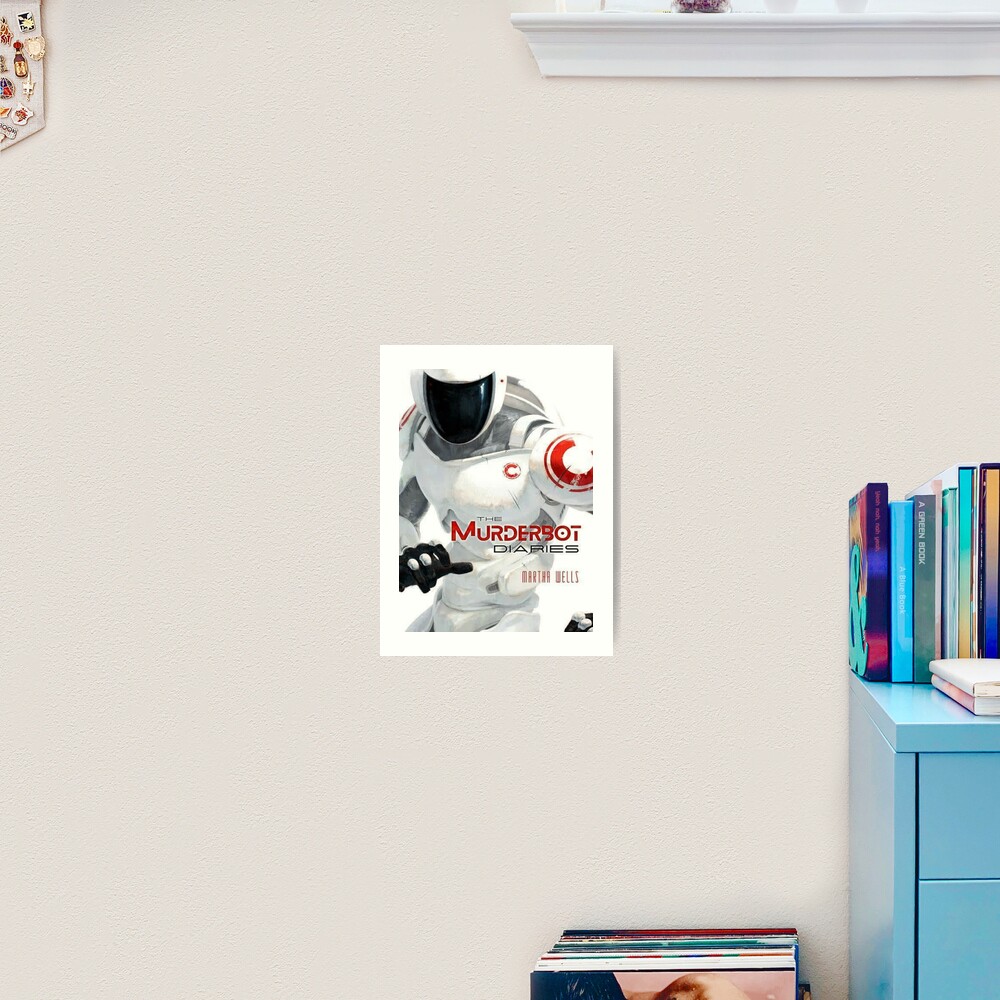 "Murderbot " Poster for Sale by collinsdrawings | Redbubble