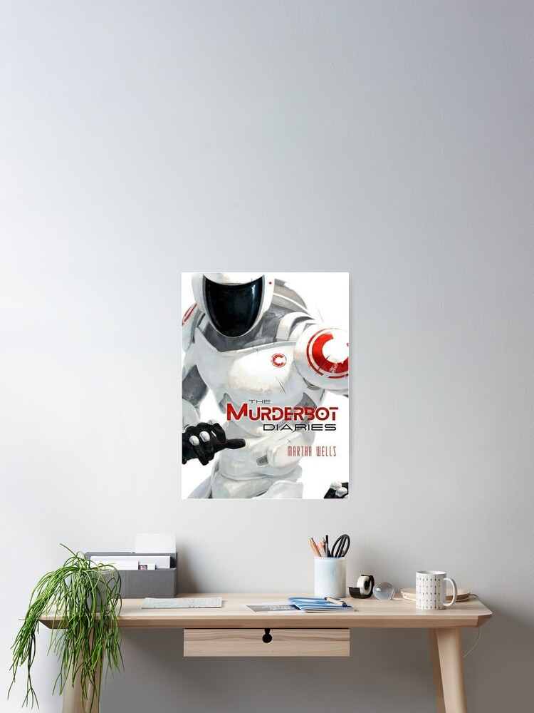 "Murderbot " Poster for Sale by collinsdrawings | Redbubble