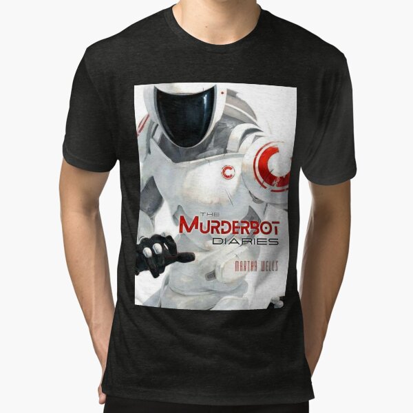 "Murderbot " Tri-blend T-Shirt for Sale by collinsdrawings | Redbubble