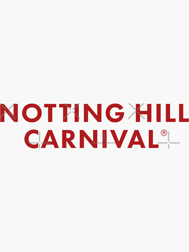 "Notting Hill Carnival" Sticker for Sale by vansroom | Redbubble