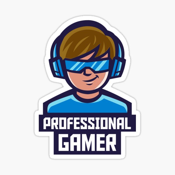 "Gaming design (Professional Gamer)" Sticker for Sale by hamzakk7 ...