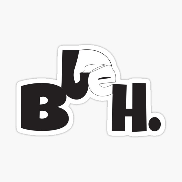 "Bleh - cute spooky version " Sticker for Sale by muhammedmuiz | Redbubble