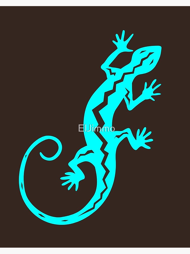 Southwest Lizard Art