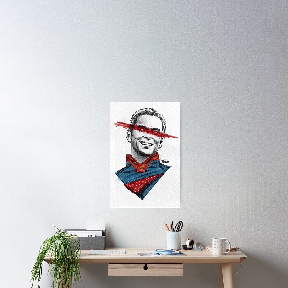 "Homelander cool" Poster for Sale by cassandrahessel | Redbubble