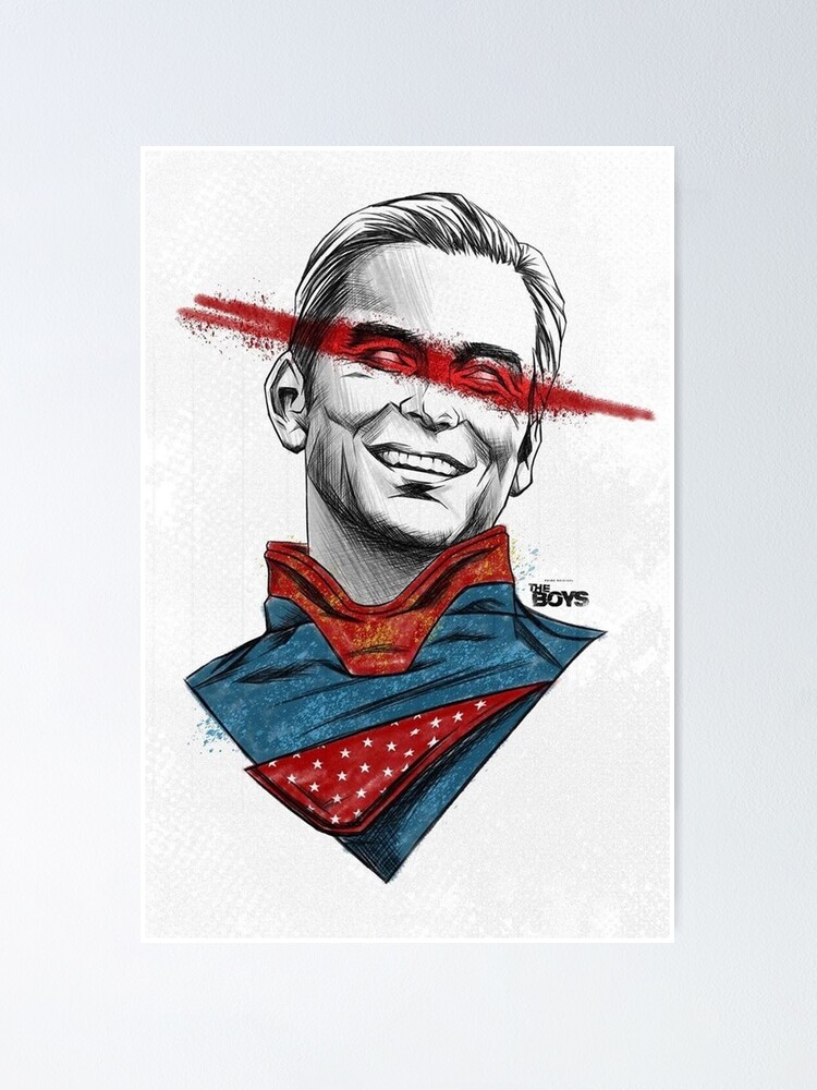 "Homelander cool" Poster for Sale by cassandrahessel | Redbubble