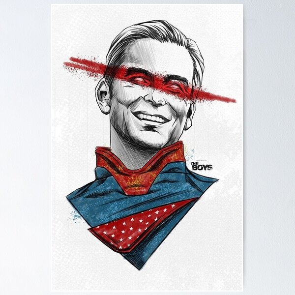 "Homelander cool" Poster for Sale by cassandrahessel | Redbubble