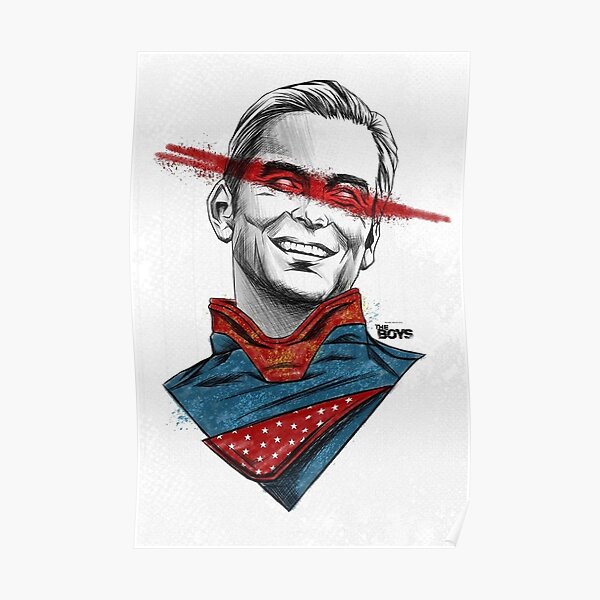"Homelander cool" Poster for Sale by cassandrahessel | Redbubble