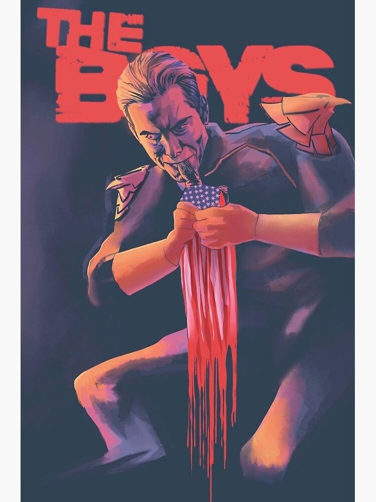 "Homelander eat" Poster for Sale by cassandrahessel | Redbubble