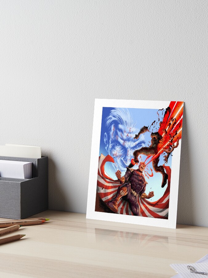 "Homelander laser" Art Board Print for Sale by cassandrahessel | Redbubble