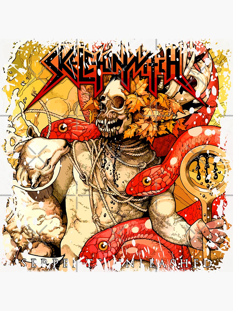"Skeletonwitch Merch" Sticker for Sale by SihnoXOnhis | Redbubble