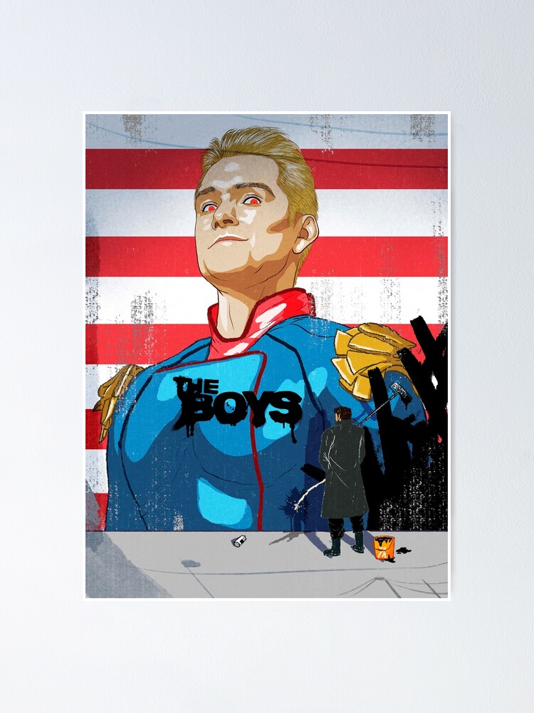 "Homelander Wall" Poster for Sale by cassandrahessel | Redbubble