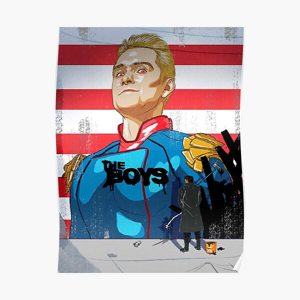 "Homelander Wall" Poster for Sale by cassandrahessel | Redbubble