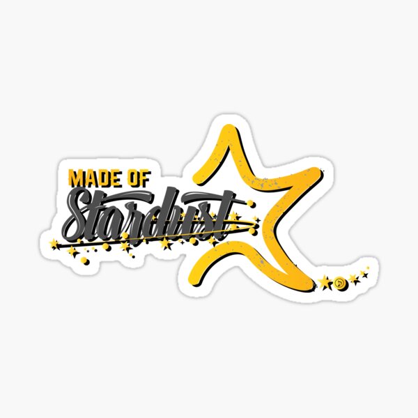 "Stardust" Sticker for Sale by deckofdesigns | Redbubble