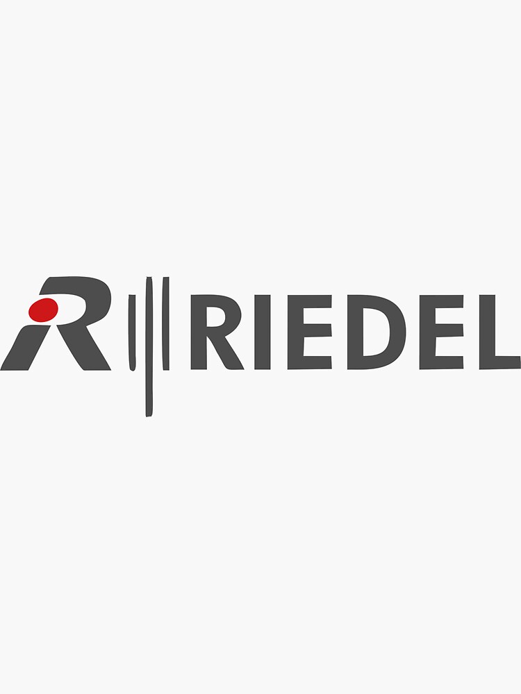 "Best Selling Riedel Logo" Sticker for Sale by jotinahann | Redbubble