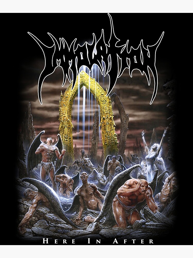 Póster «Here In After de Immolation - Death Metal clásico de la vieja ...
