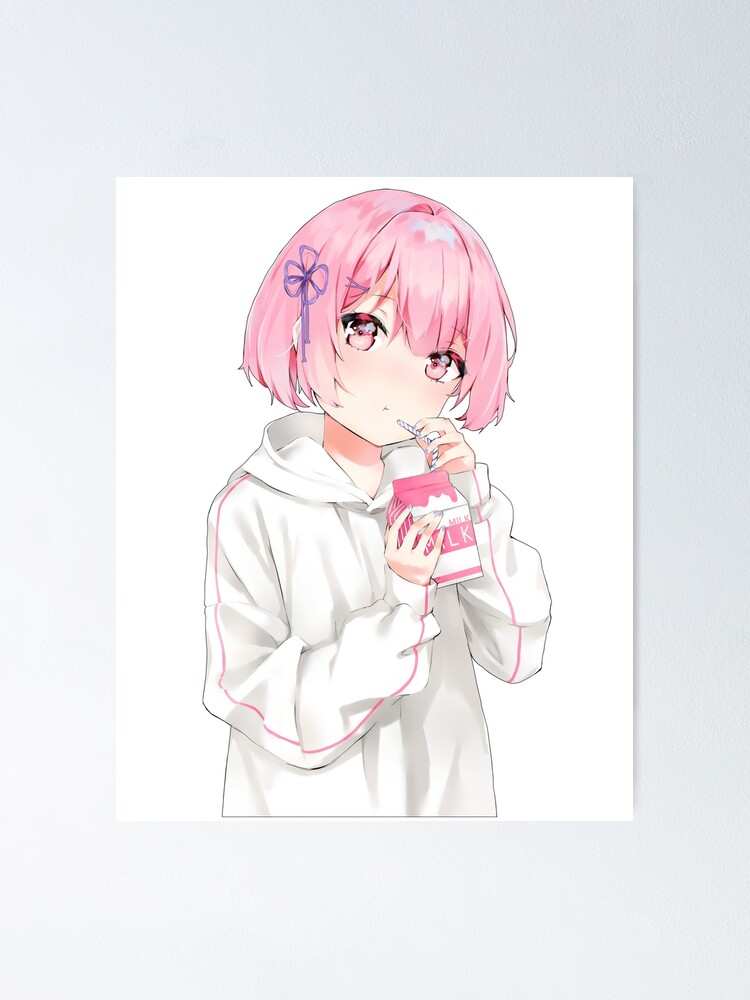"Lustiges Ram Waifu süßes Kawaii (Re Zero Anime RZ Girl)" Poster von ...