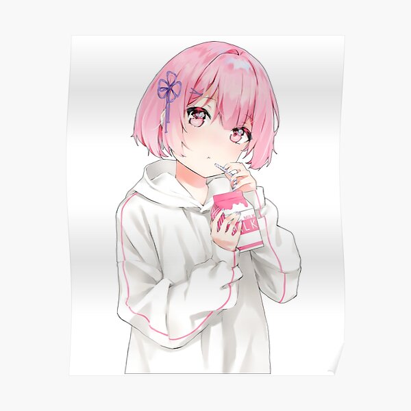 "Funny Ram Waifu Cute Kawaii (Re Zero Anime RZ Girl)" Poster for Sale ...