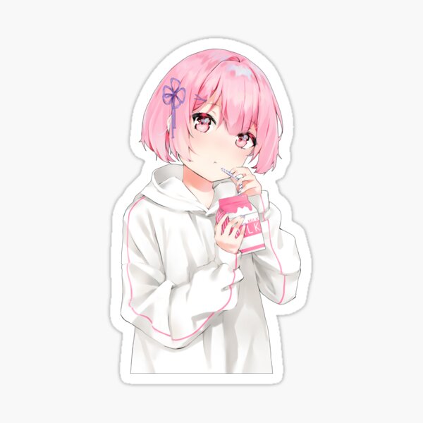 Pegatina «Divertido Ram Waifu Cute Kawaii (Re Zero Anime RZ Girl)» de ...