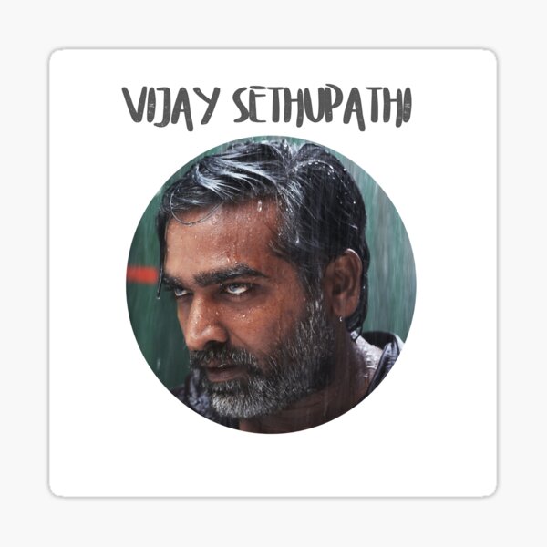 "Vijay Sethupathi Mass " Sticker for Sale by MillerNatasha | Redbubble