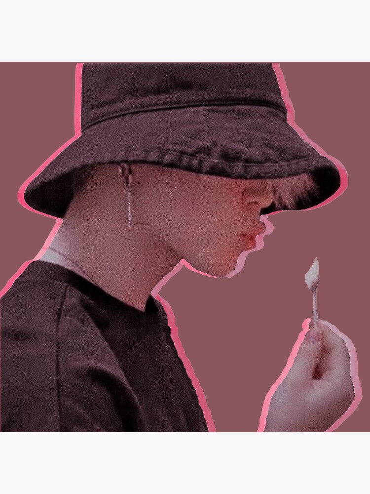 "JM | Soft Pink Aesthetic" Sticker for Sale by LovelyDesigns05 | Redbubble