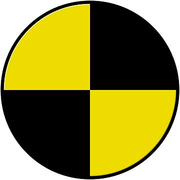 "Crash Test Dummy Calibration Marker" Sticker for Sale by Tommy-J ...