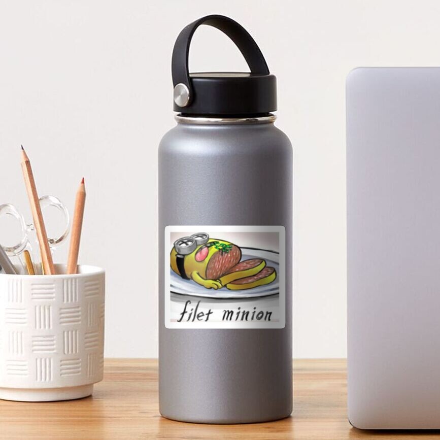 "filet minion" Sticker for Sale by Joanna-Asia | Redbubble