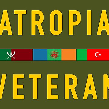 "Atropia Veteran" Cap for Sale by HighSpeedWear | Redbubble
