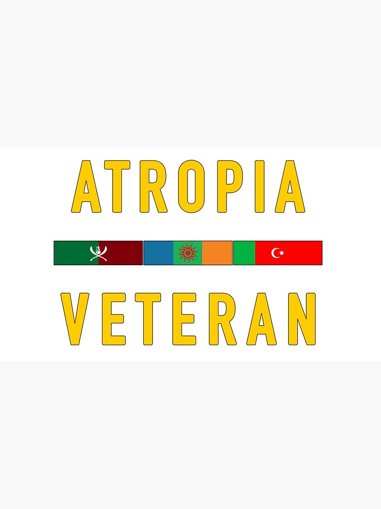 "Atropia Veteran" Cap for Sale by HighSpeedWear | Redbubble
