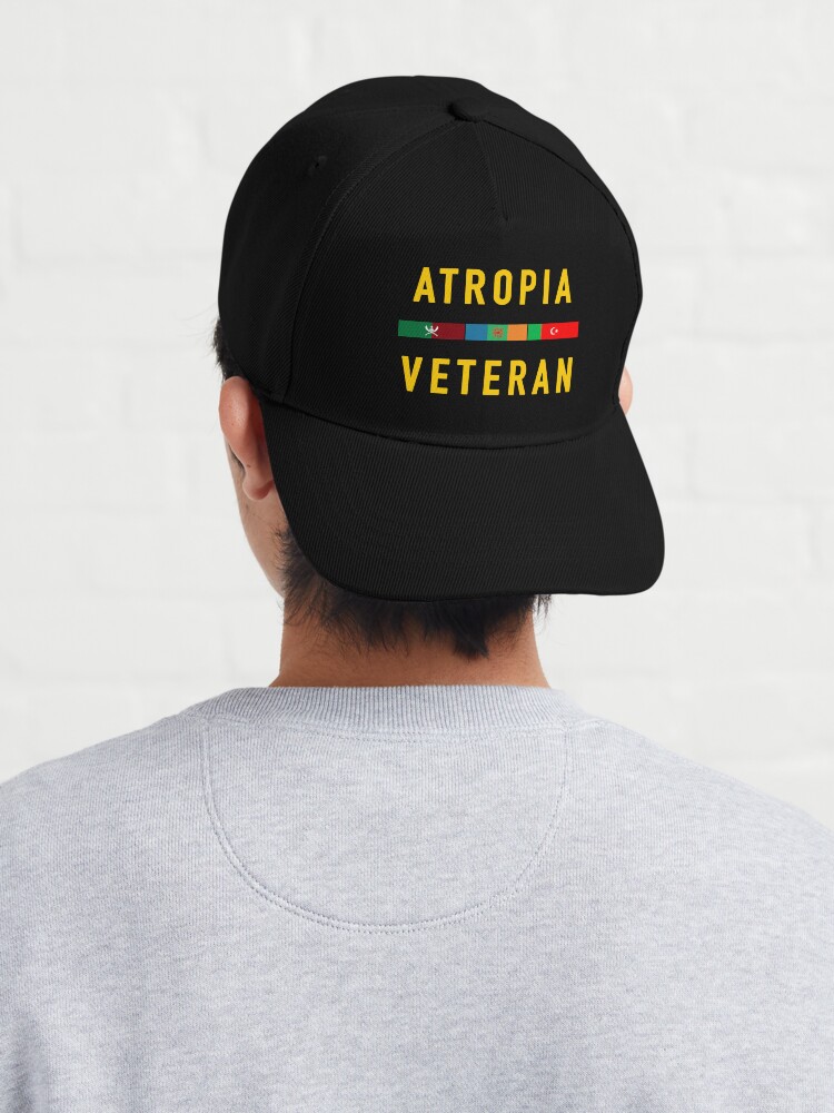 "Atropia Veteran" Cap for Sale by HighSpeedWear | Redbubble