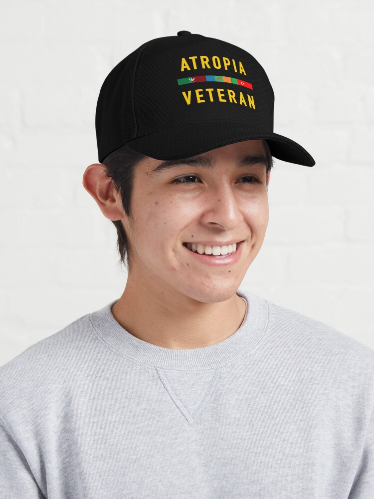 "Atropia Veteran" Cap for Sale by HighSpeedWear | Redbubble