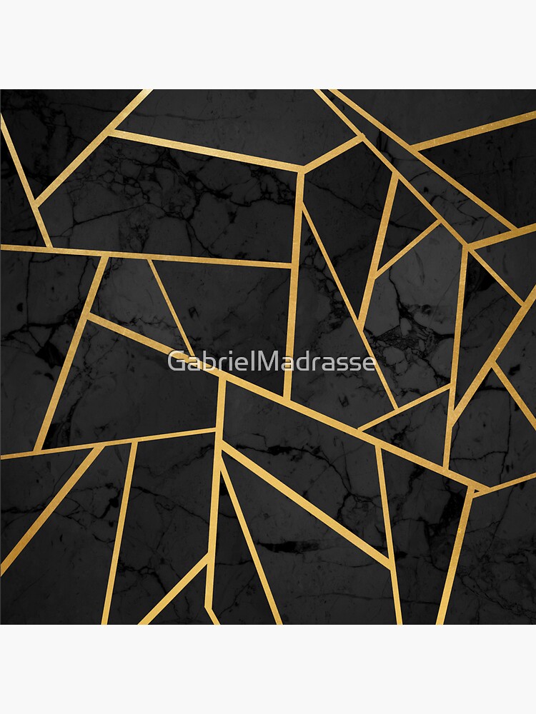 "Kintsugi pattern" Sticker for Sale by GabrielMadrasse | Redbubble