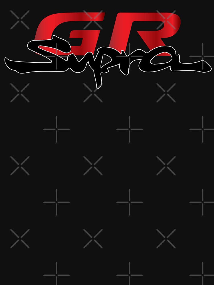 "Toyota Supra GR Logo" T-shirt for Sale by MOON--STONE | Redbubble ...