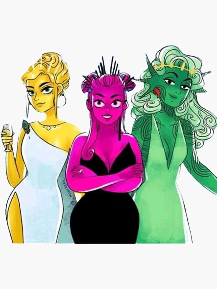 "Lore olympus " Sticker for Sale by ForlornFablesa | Redbubble