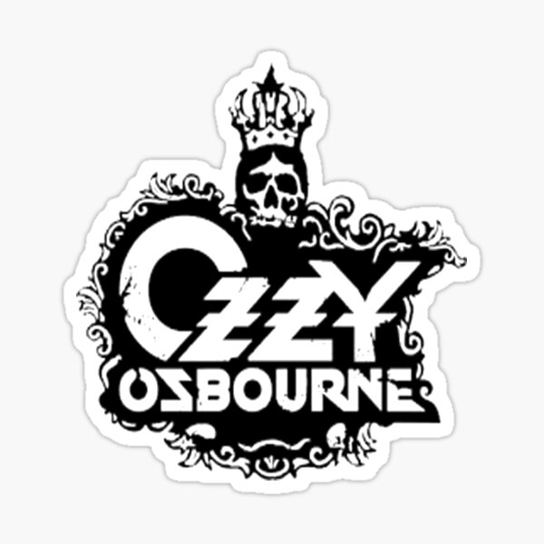 "ozzy " Sticker for Sale by wmcgruar51 | Redbubble