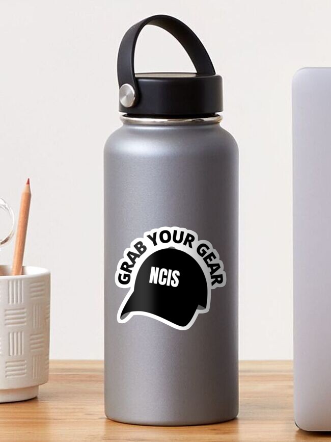 "Grab Your Gear - Gibbs NCIS" Sticker for Sale by cardiocreatives ...